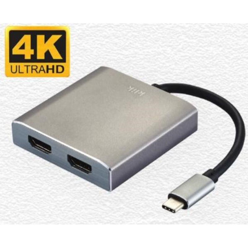 Buy KLIK USBC to 2 x HDMI ADAPTOR - MyDeal
