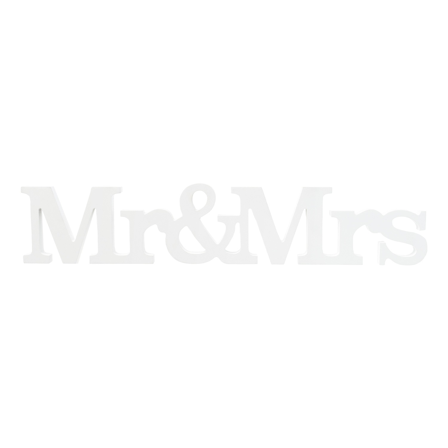 Buy Splosh Wedding Table Decor Mr & Mrs Word WDE113 - MyDeal Australia