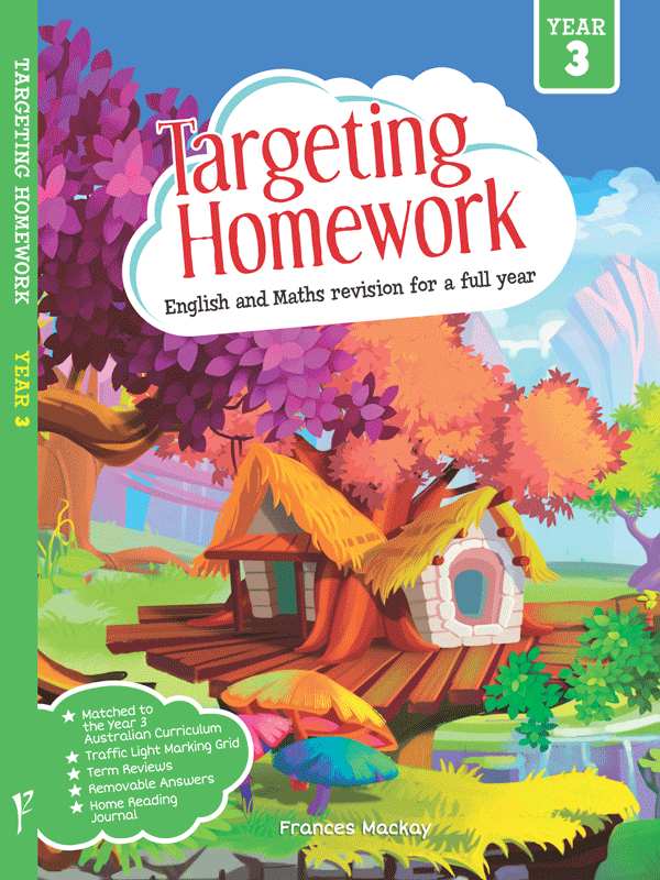 Buy Targeting Homework Activity Book Year 3 - MyDeal Australia