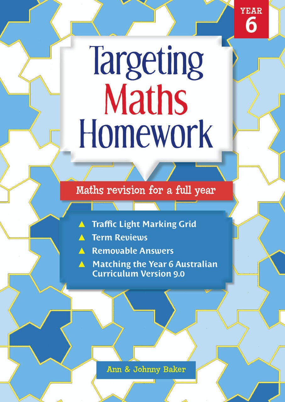 Buy Targeting Maths Homework Student Book Year 6 (2024 Edition ...