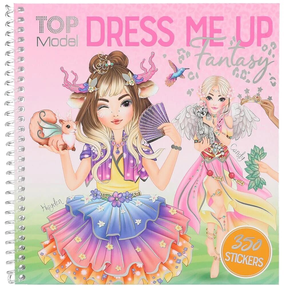 Buy TOP Model Dress Me Up Sticker Book Fantasy E0412605 - MyDeal Australia