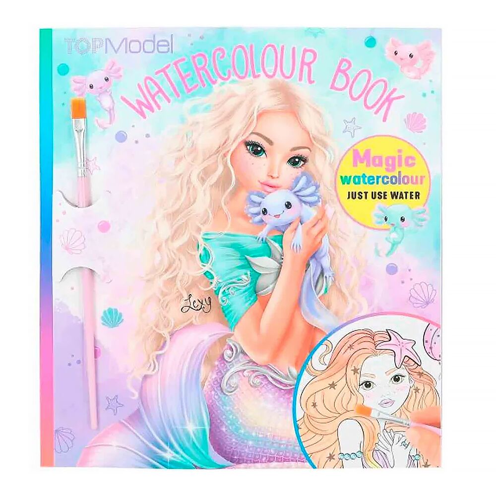 Buy TOP Model Watercolour Book Mermaids E0012414 - MyDeal Australia