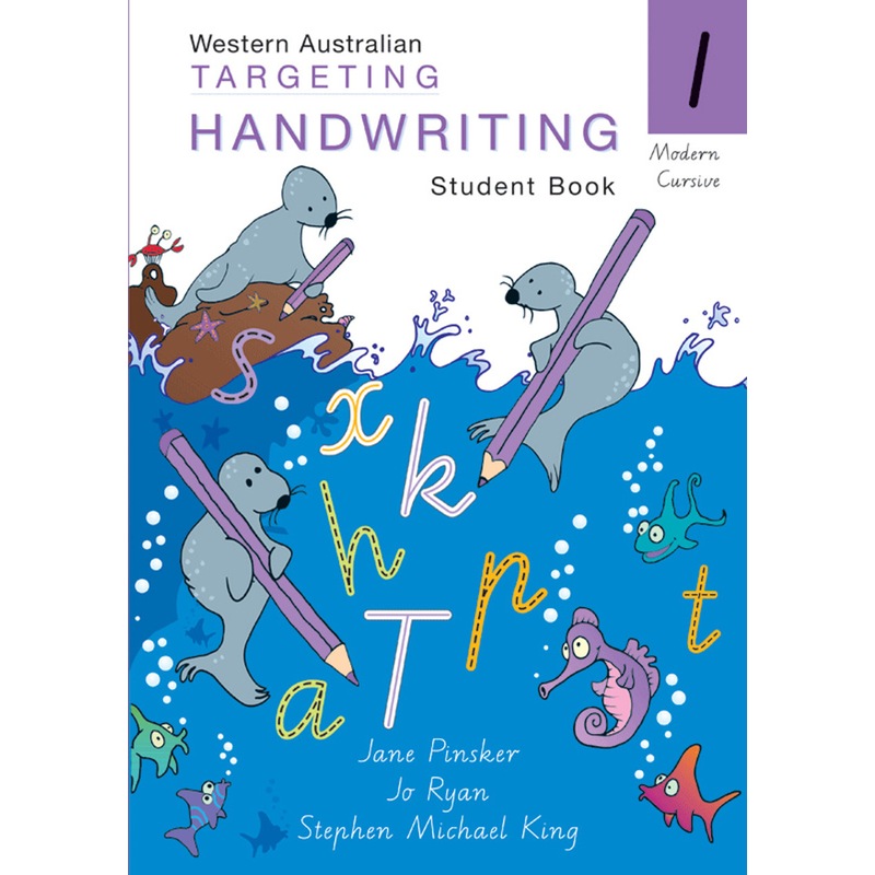 Buy WA Targeting Handwriting Student Book Year 1 - MyDeal