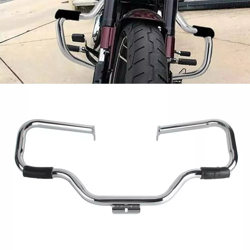Buy Chrome Engine Guard Highway Crash Bar For Harley Softail Fat Bob ...