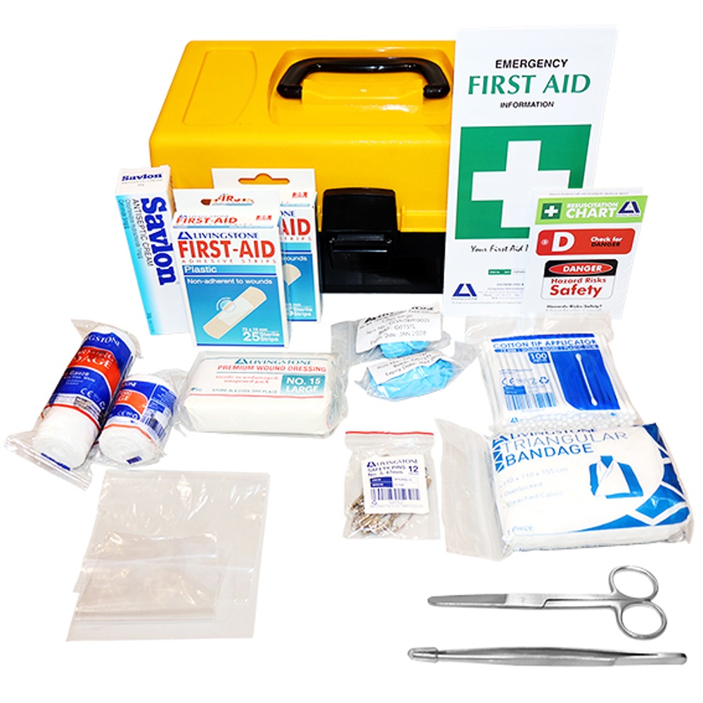 Buy Livingstone First Aid Kit Class C Complete Set In Plastic Toolbox ...