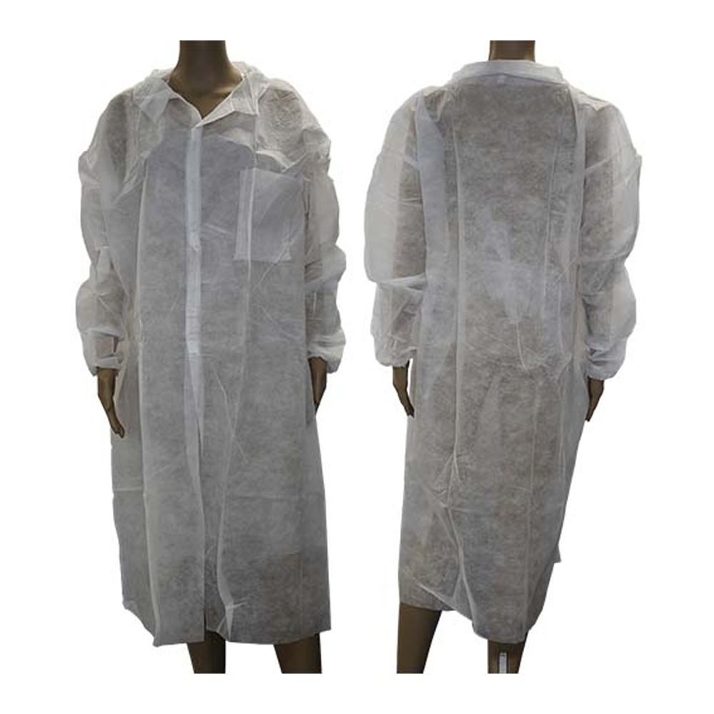 Buy Livingstone Isolation Gown Long Sleeve One Touch Hook Loop Fastener ...