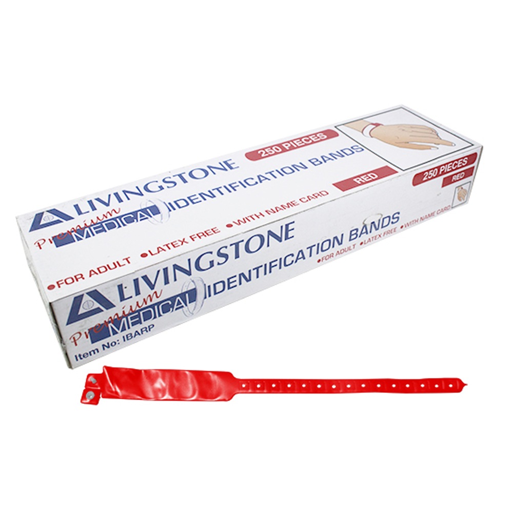 Buy Livingstone Premium Personal Identification ID Bands Adult with ...