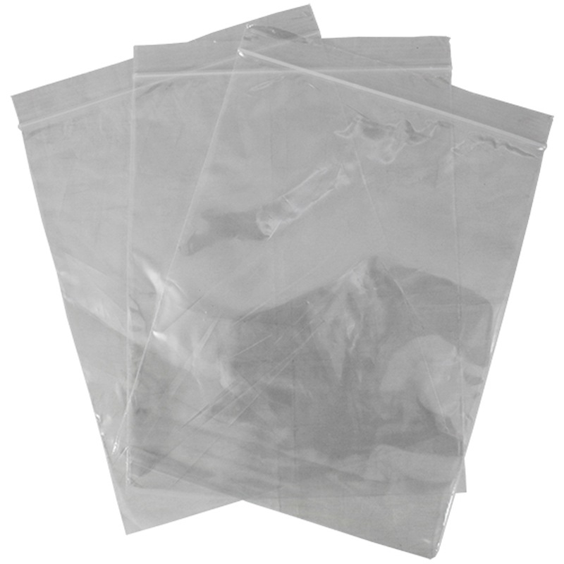 Buy Livingstone Resealable Plastic Zip Lock Bag Clear 50 microns Thick ...