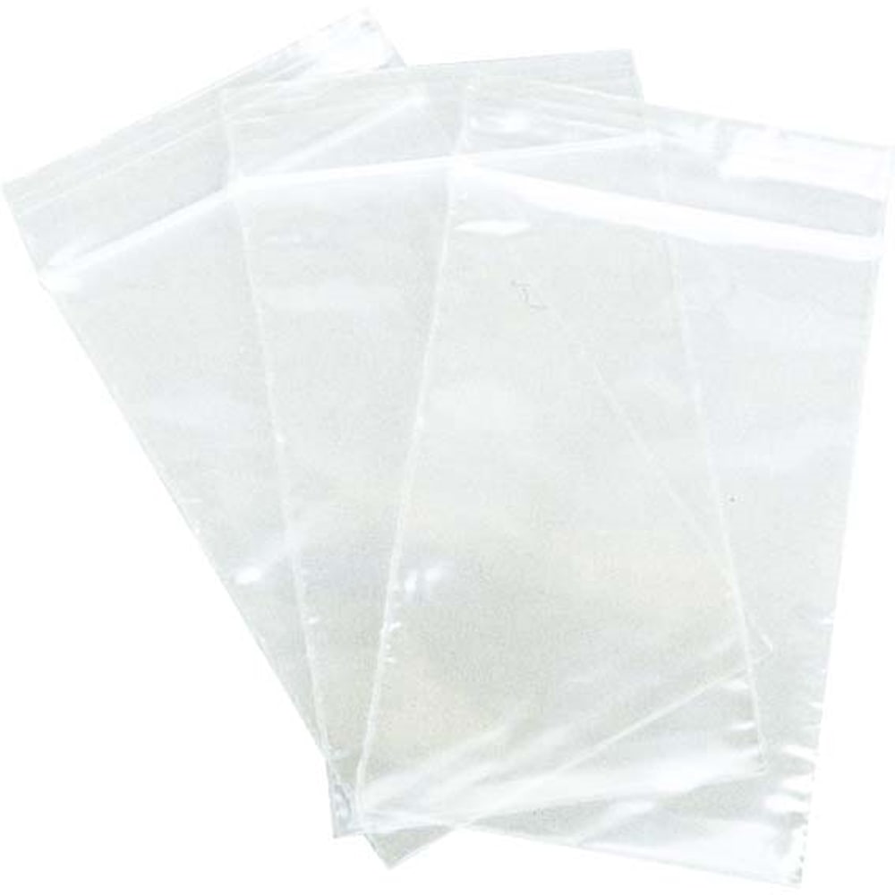 Buy Livingstone Resealable Plastic Zip Lock Bag Clear 50 microns 75 x ...