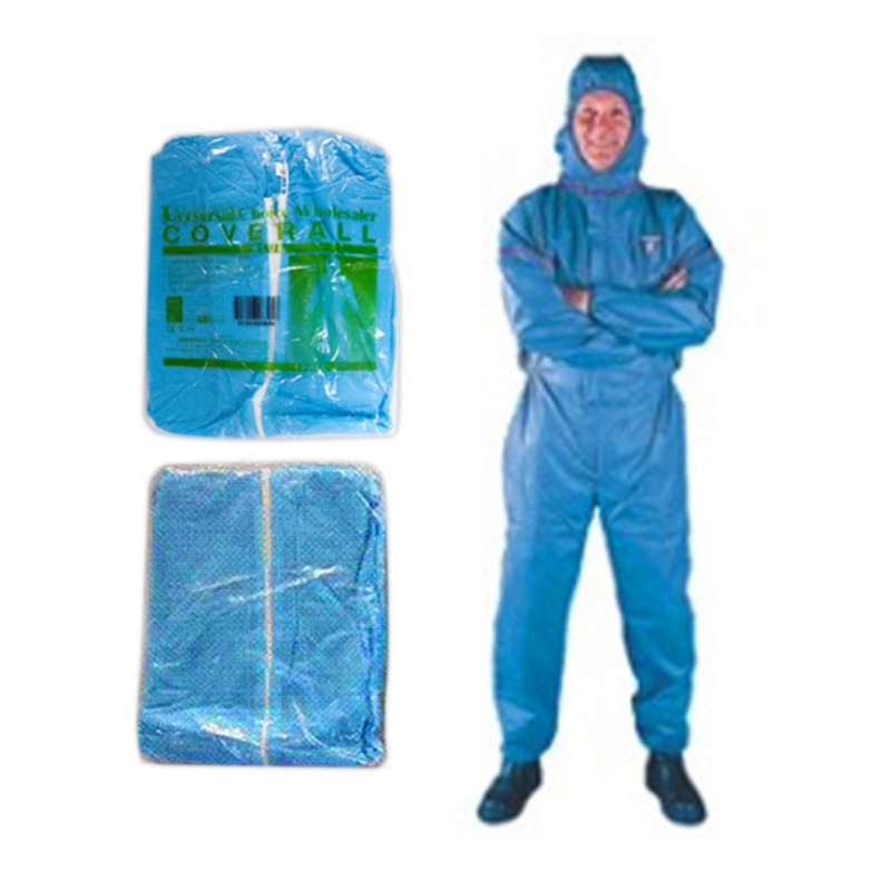 Buy Universal Polypropylene Coveralls Protective Suit with Hood 40gsm ...