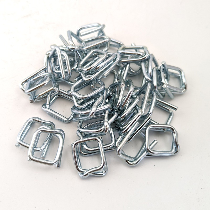 Buy 100x Metal Clips for Heavy Duty Soft PE Strap Width 19mm for Cargo ...