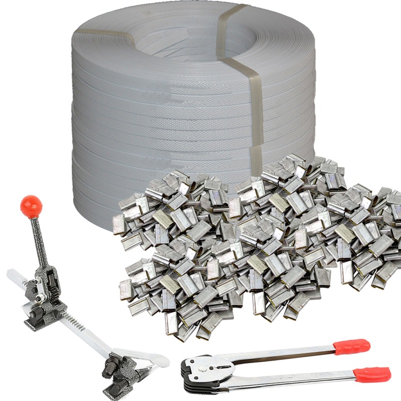 Buy 600M Light Duty Plastic Strap for Carton Box Strapping Bundle ...