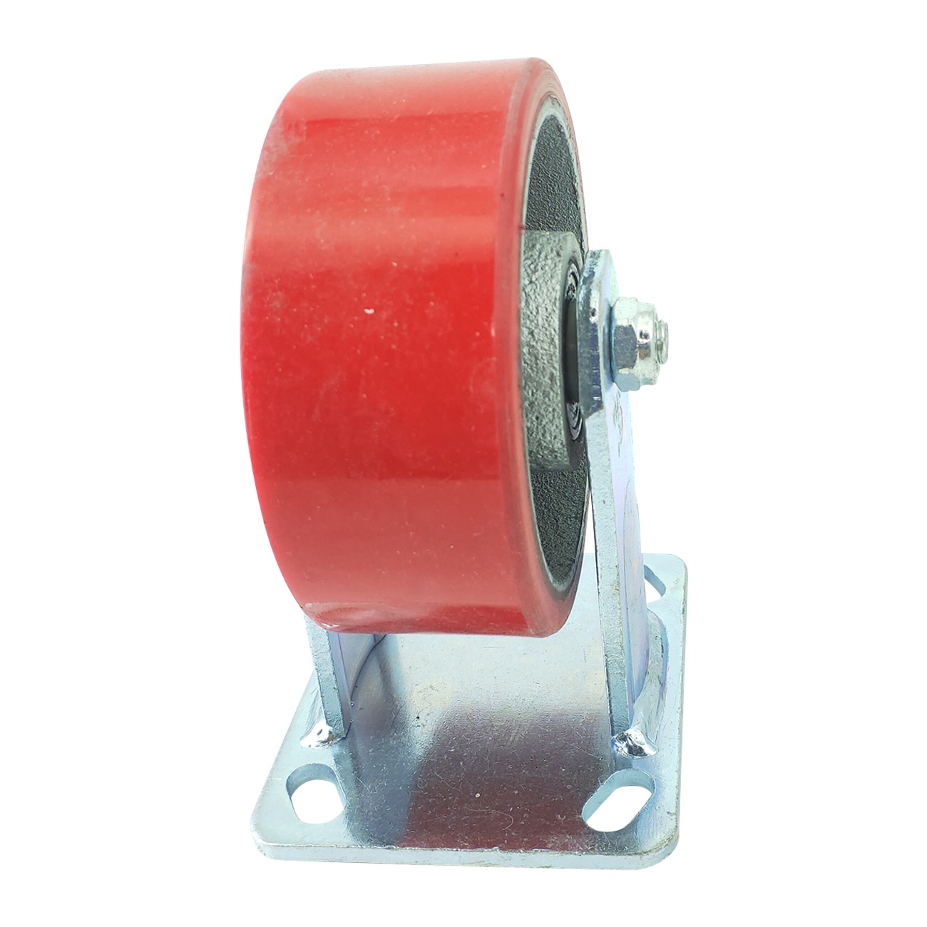 Buy riin Single 5inch 125mm Metal Caster Wheel Heavy Duty Industrial ...