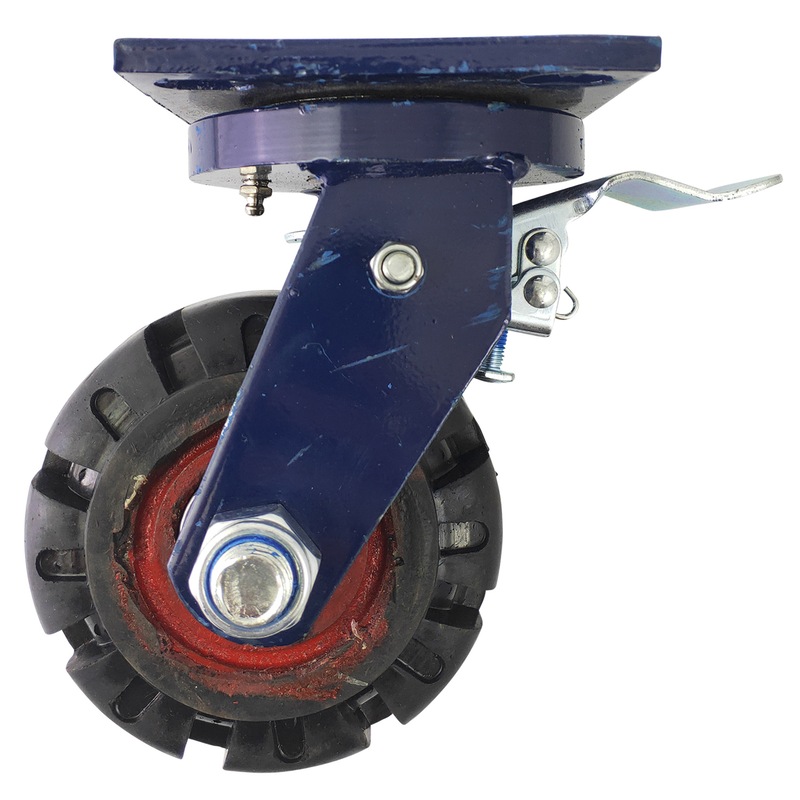 Buy riin Single 6inch Super Heavy Duty Caster Wheel Industrial Castor ...