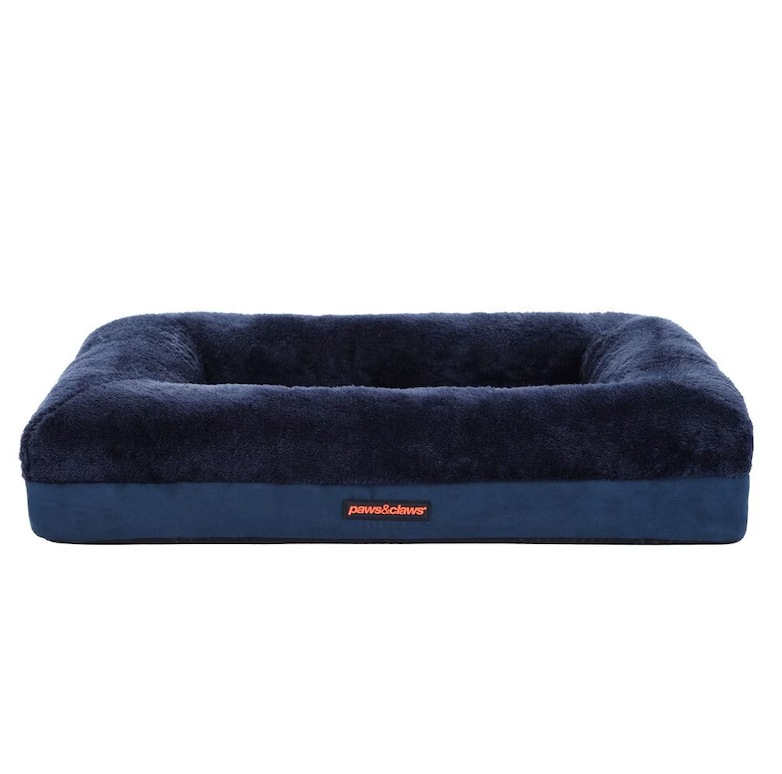 Buy Paws & Claws 70cm x 50cm Winston Orthopaedic Foam Walled Pet Dog ...