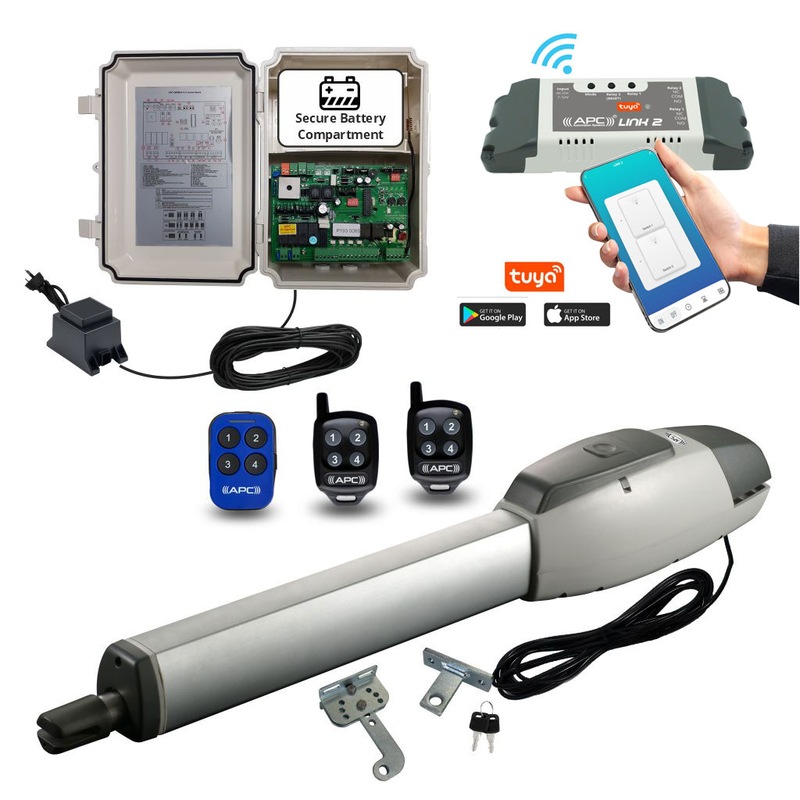 Buy Automatic Electric Gate, Single Swing Gate Opener with Wi-Fi ...