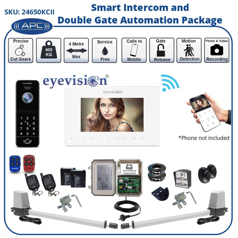 Buy Automatic Electric Gates, Double Gate Automation System with WiFi ...