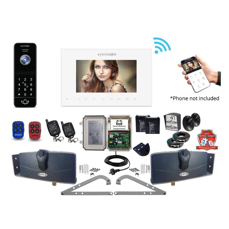 Buy Smart Gate Automation Combo Double Swing Gate Opener with WiFi ...