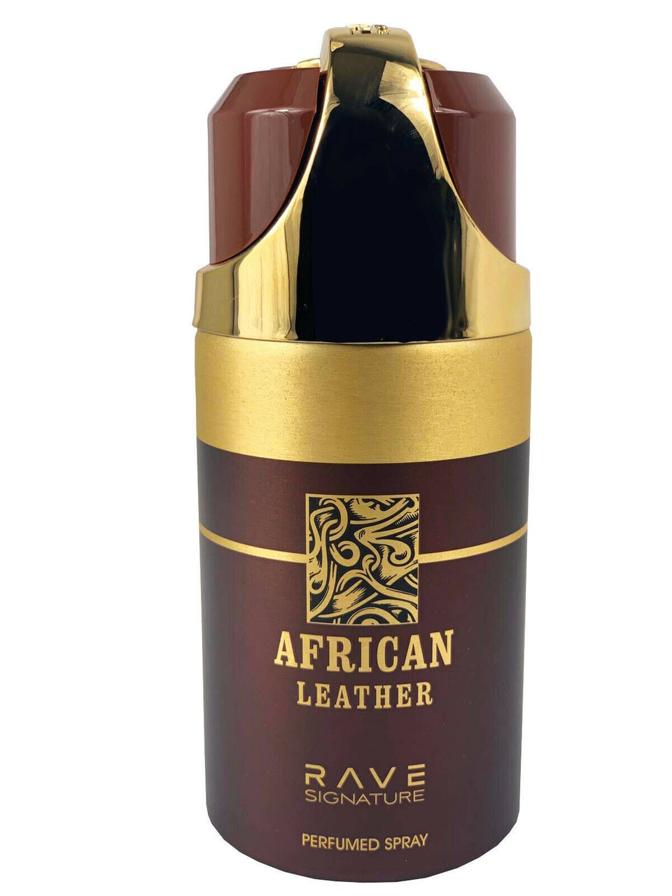 Buy Lattafa Rave African Leather Body Spray 250ml For Men - MyDeal ...