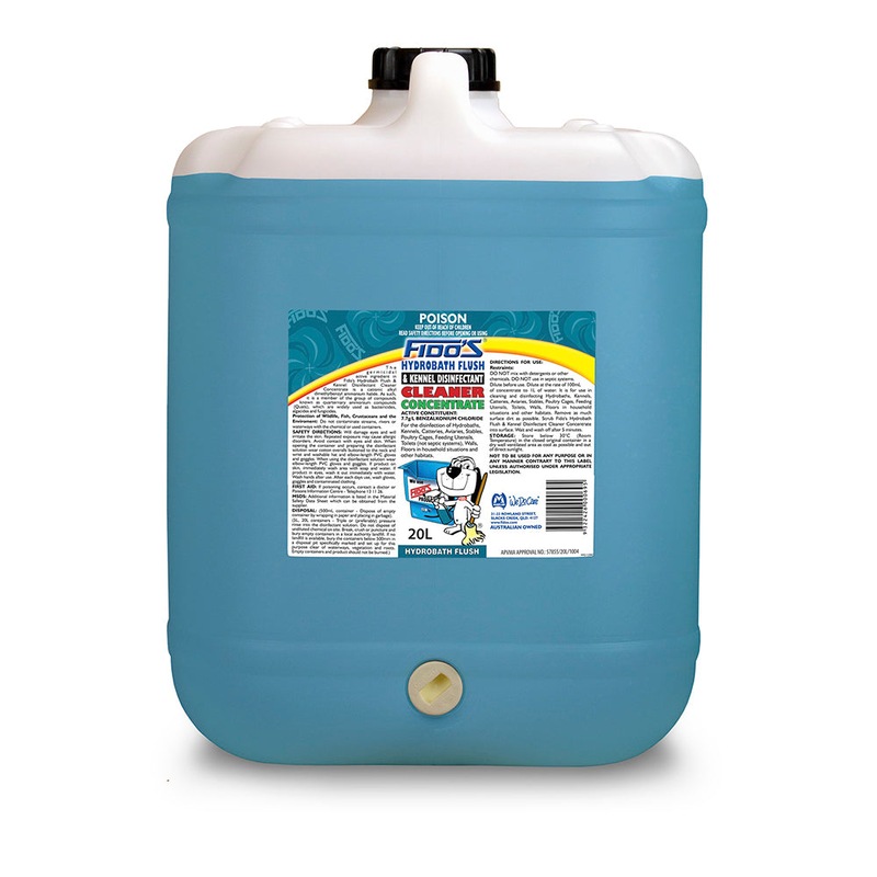 Buy Fido'S Hydrobath Flush & Kennel Cleaner 20L - MyDeal