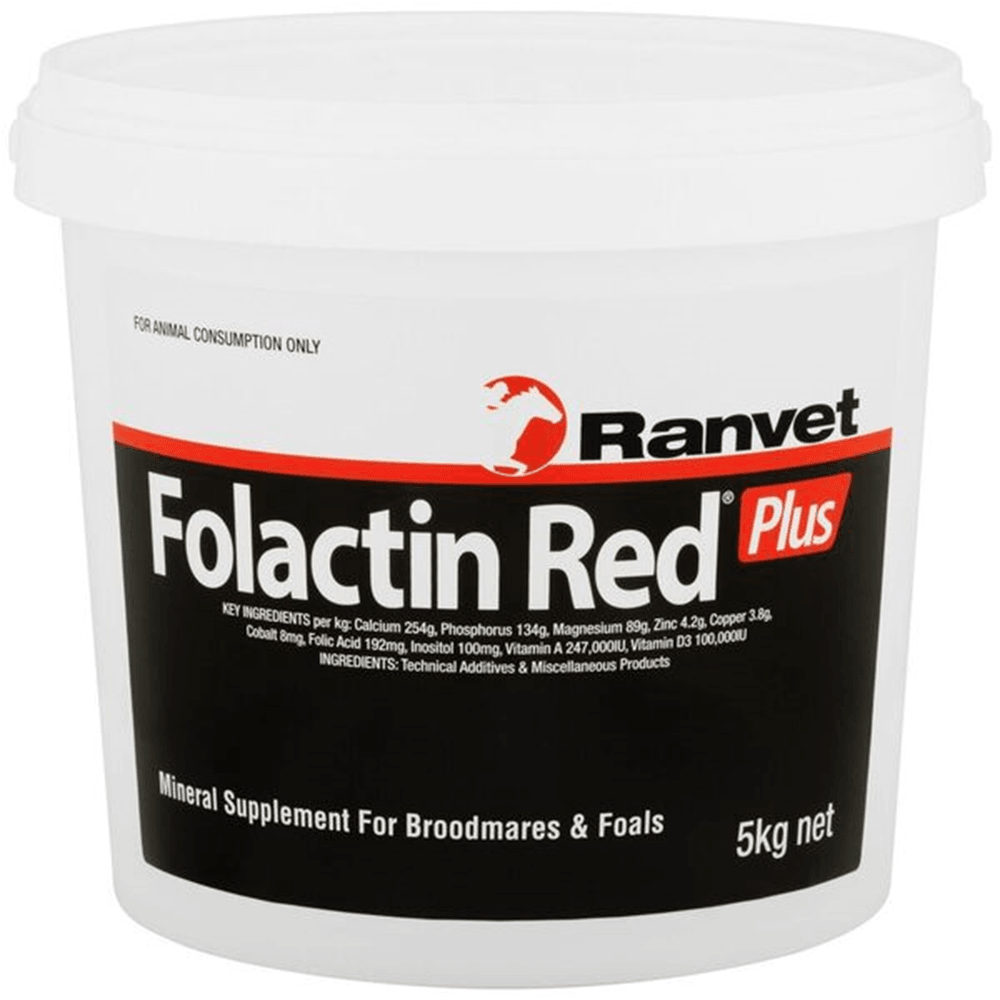 Buy Ranvet Folactin Red Plus Stud Formula 5Kg - MyDeal Australia