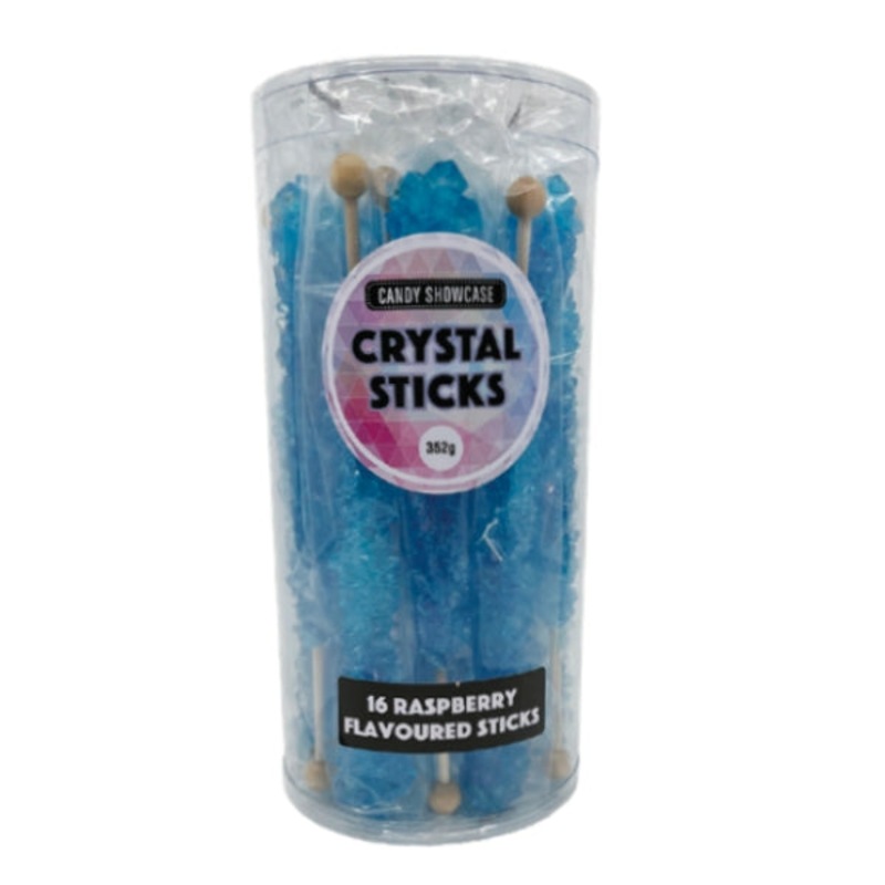 Buy 16pk Royal Blue Raspberry Crystal Sticks 352g - MyDeal