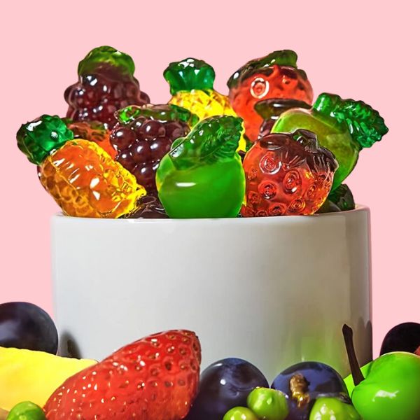 Buy 3D Fruit Collection Gummy 1 kg - MyDeal Australia