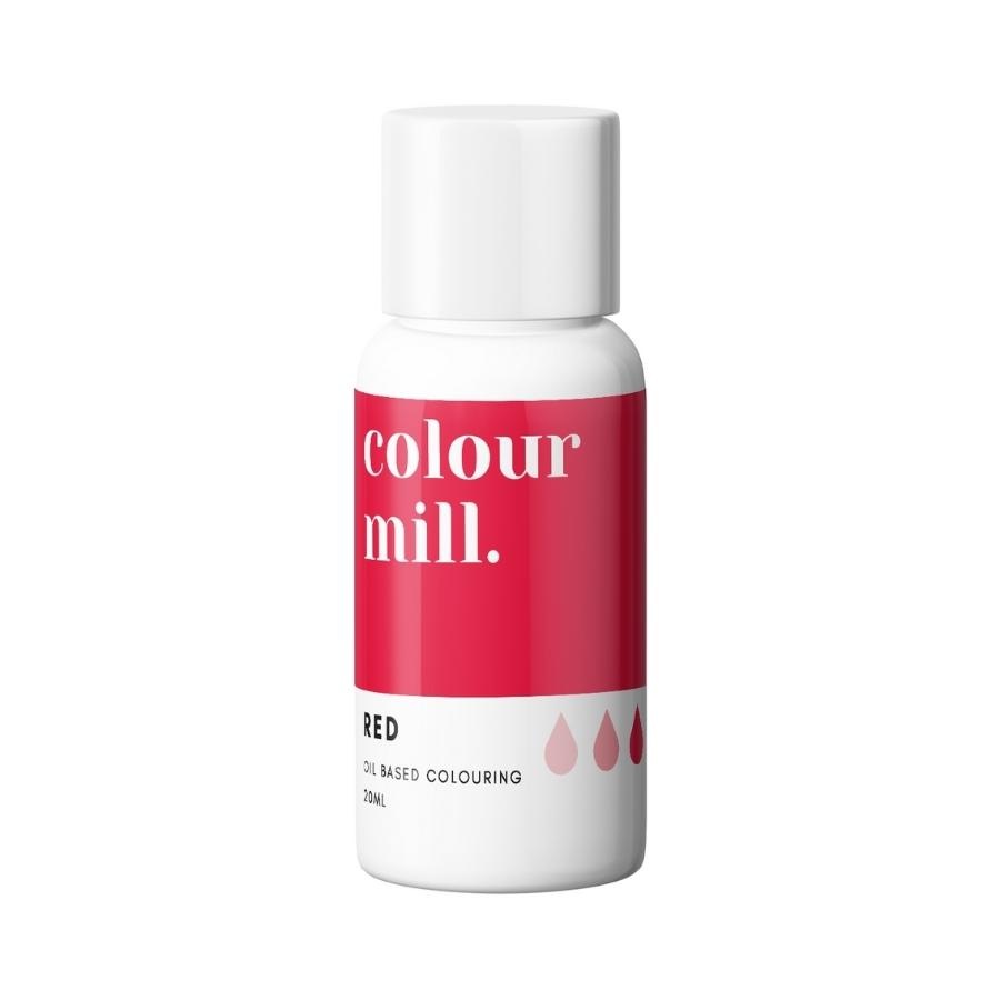 Buy Colour Mill Red Oil Based Colouring 20ml - MyDeal Australia