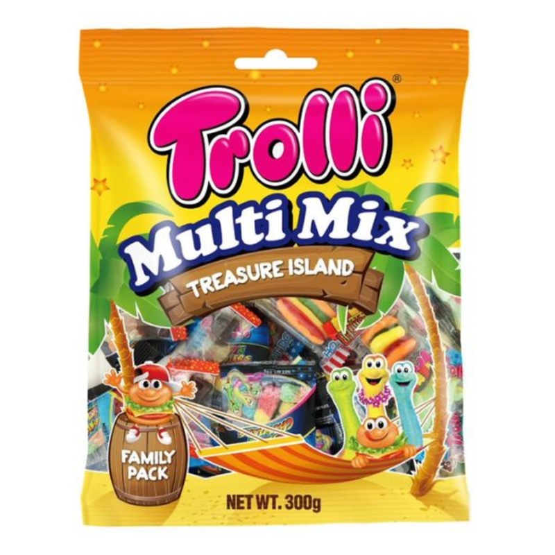 Buy Trolli Multi Mix Family Pack 300g - MyDeal