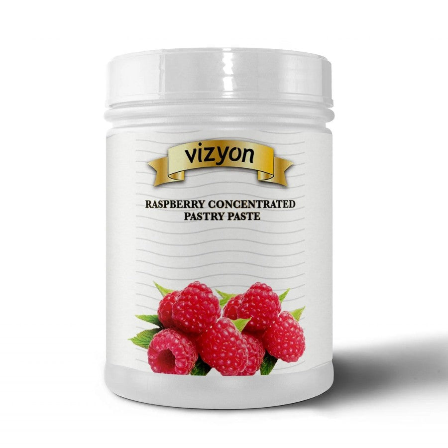 Buy Vizyon Raspberry Concentrated Pastry Paste 1kg - MyDeal Australia