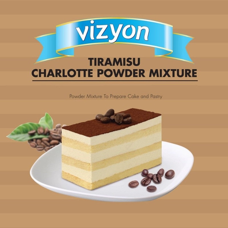 Buy Vizyon Tiramisu Charlotte Powder 200g - MyDeal