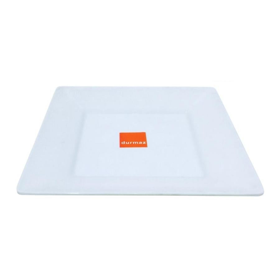 Buy White Melamine Square Platter 21x21cm - MyDeal Australia
