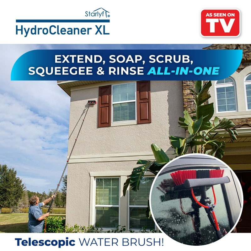 HydroCleaner XL - Ultra-Long, Extendable Water Brush - Cleaning ...
