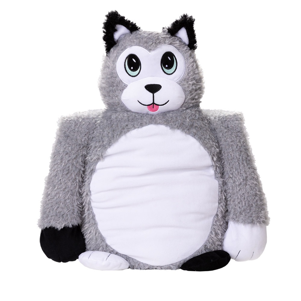 Buy Little Big Hugs Grey Husky - Fun to Wear, Cuddle and Take Anywhere ...