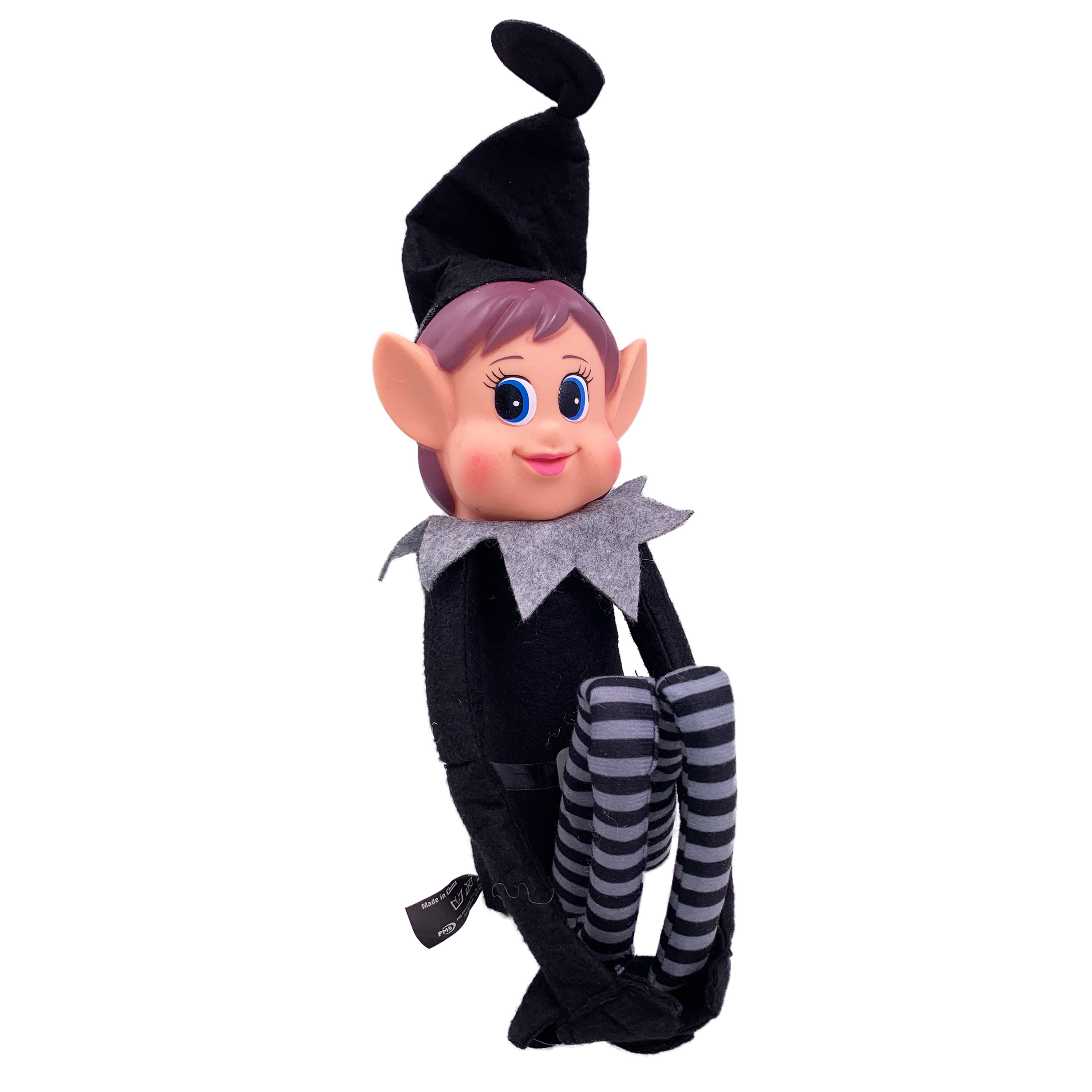 Buy 65cm Jumbo Plush Black Elf Girl - MyDeal Australia