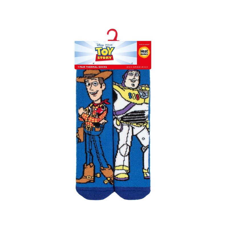 Buy HEAT HOLDERS Lite Licensed Toy Story Character Socks-Woody and Buzz ...