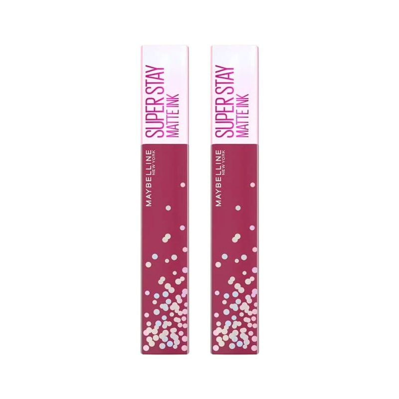 Buy 2x Maybelline SuperStay Matte Ink Liquid Lipstick 410 Party Goer ...