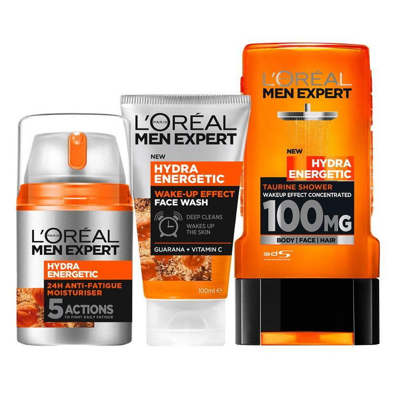 Buy 3 in 1 - LOreal Paris Men Expert Skincare Essentials Set - MyDeal ...