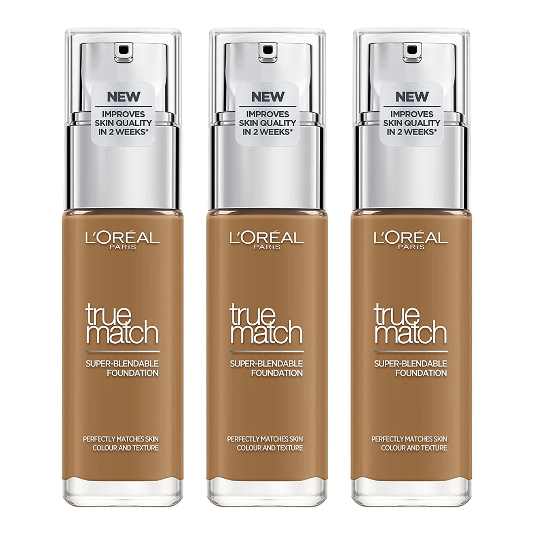Buy 3x LOreal True Match Super Blendable Liquid Foundation 8.5.C Rose ...
