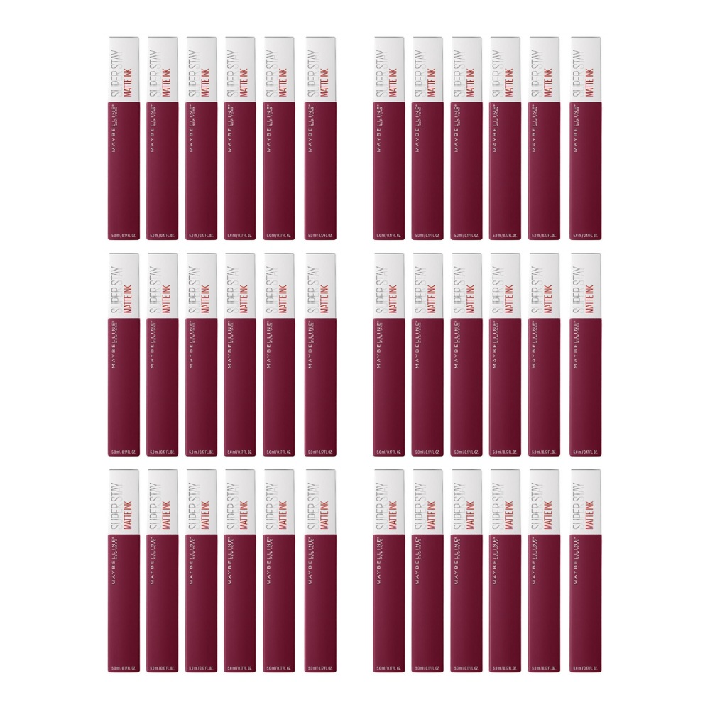 Buy 36x Maybelline Superstay Matte Ink City Lip Colour 5ml 115 Founder ...