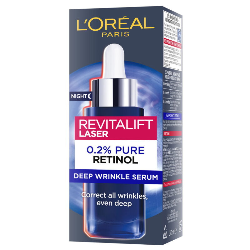 Buy L'Oreal Revitalift Laser Pure Retinol Night Serum 30ml - MyDeal ...