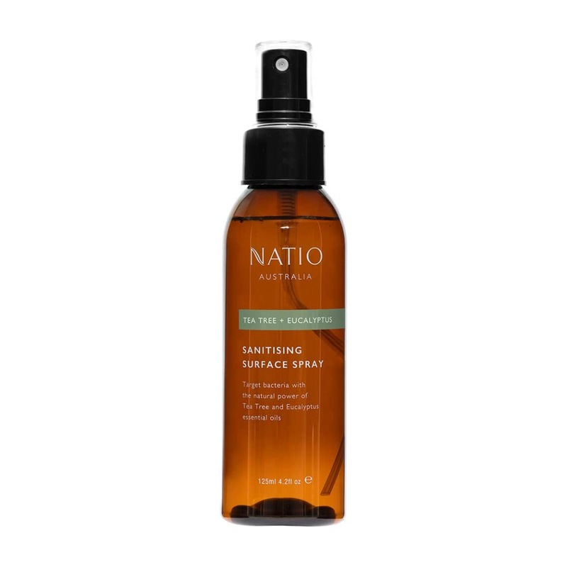 Buy Natio Tea Tree Eucalyptus Sanitising Surface Spray 125ml - Pump ...