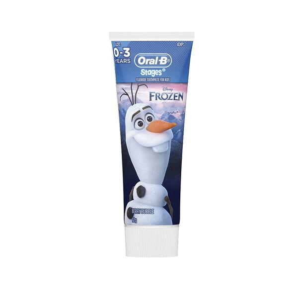 Buy Oral B Stages Frozen 0-3 Years Kids Toothpaste 92g - MyDeal Australia