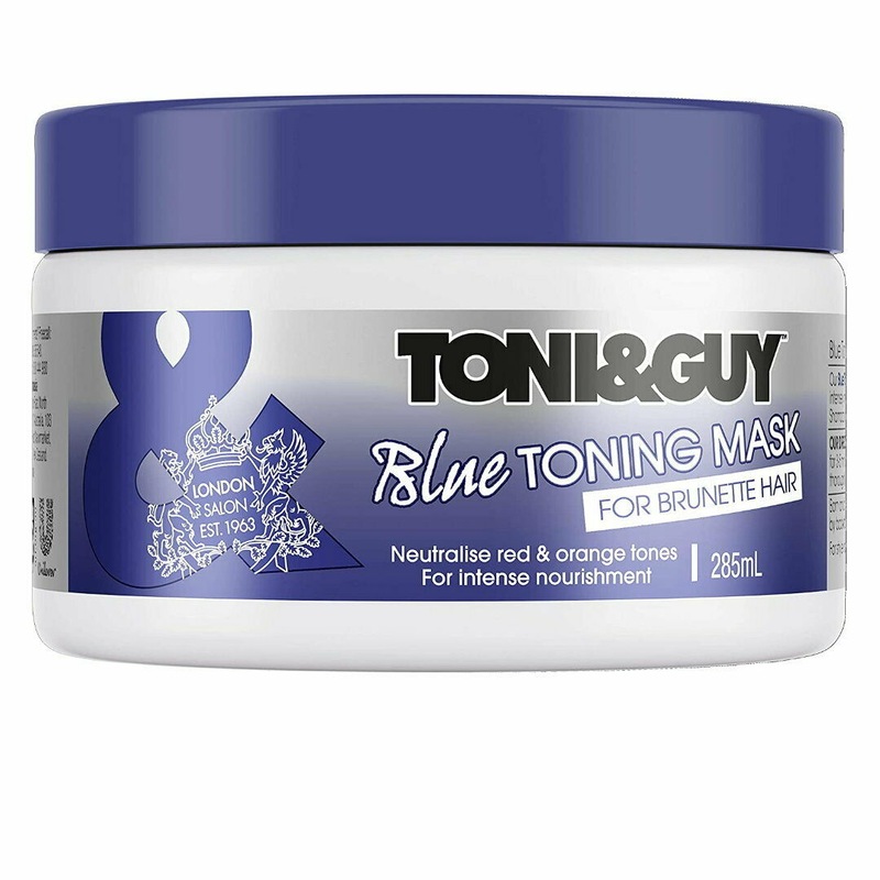 Buy Toni & Guy Blue Toning Mask for Brunette Hair 285mL - MyDeal