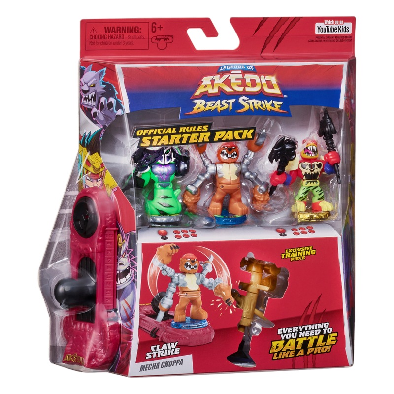 Buy Akedo Beast Strike Starter Pack Mecha Choppa - MyDeal