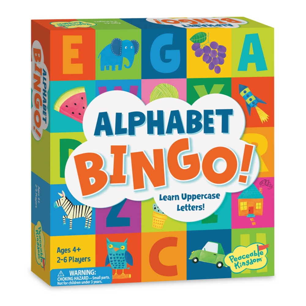 Buy Alphabet Bingo Board Game - MyDeal Australia