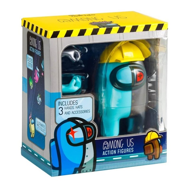 Buy AMONG US Crewmate 1 Blue/Silver Action Figure - MyDeal Australia