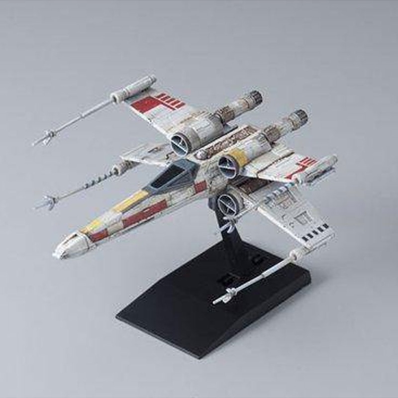 Buy Bandai Star Wars Vehicle Model 002 X-Wing Starfighter Model Kit ...