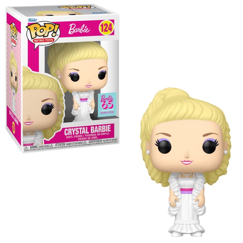 Buy Barbie 65th Anniversary Crystal Barbie Funko POP! Vinyl - MyDeal ...