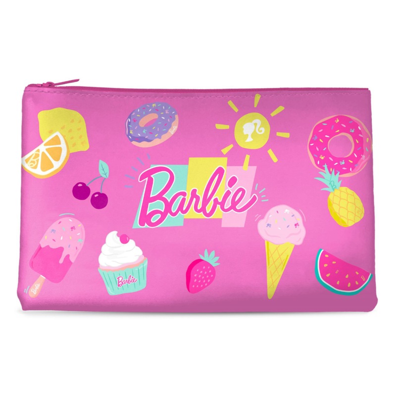 Buy Barbie Retro Lets Have Fun Named Pencil Case - MyDeal